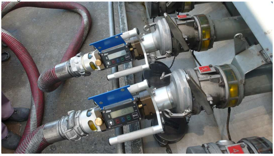 Medidor para la descarga por gravedad de combustible FLEXICOMPT. ALMA ...