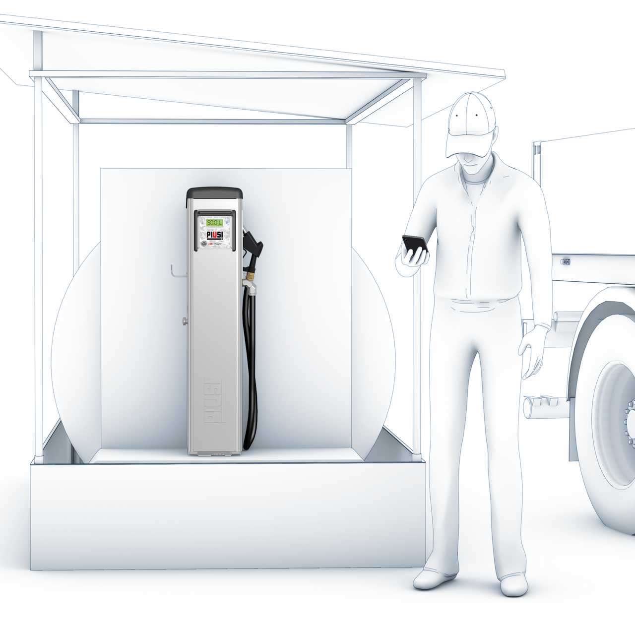 BSMART PIUSI. Controladores de flotas. Surtidor de gasoil gestion de repostaje. Sistema de ...